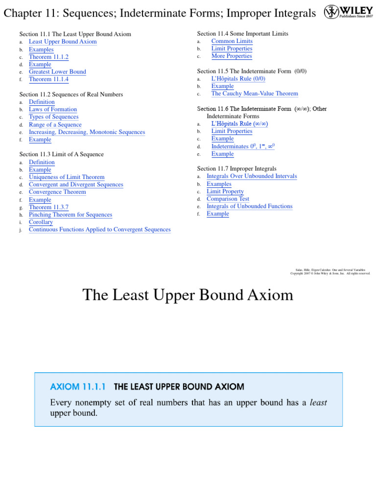 The Indeterminate Form PP28 | PDF | Limit (Mathematics) | Integral