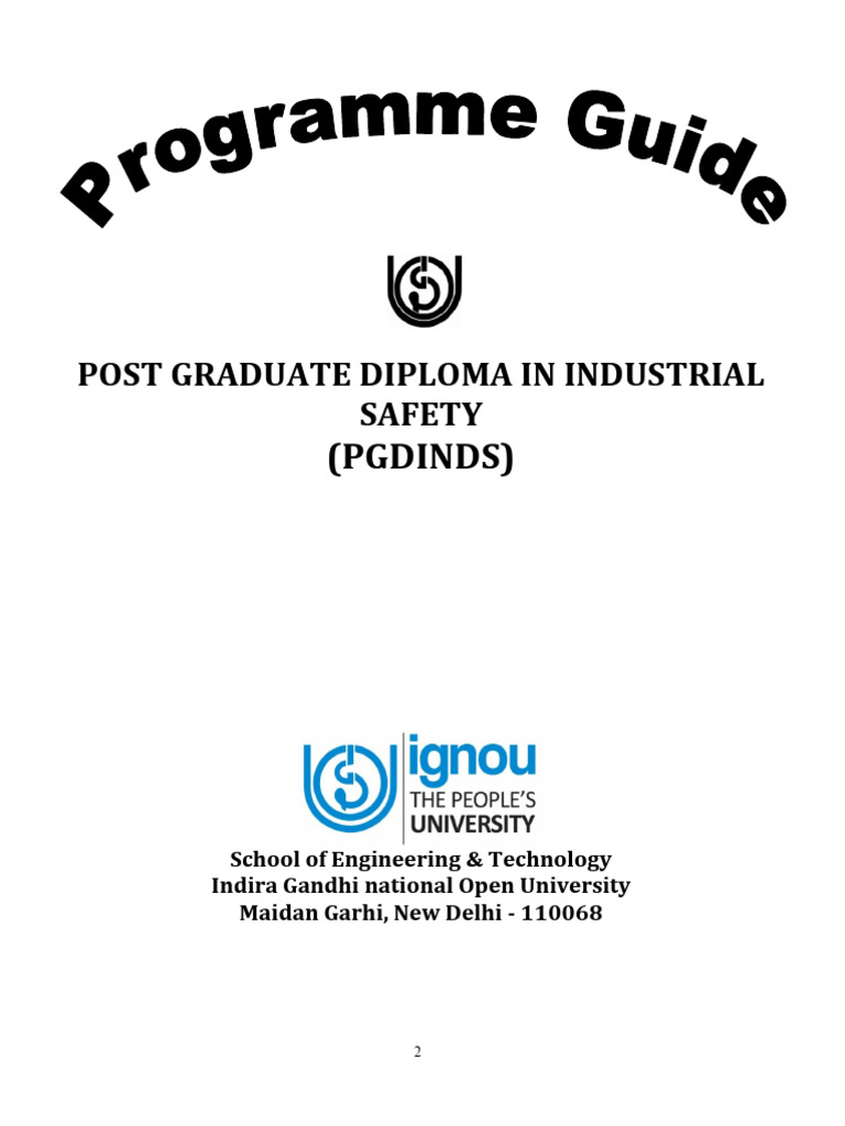 Programme Guide PGDINDS | PDF | Hazards | Emergency Management