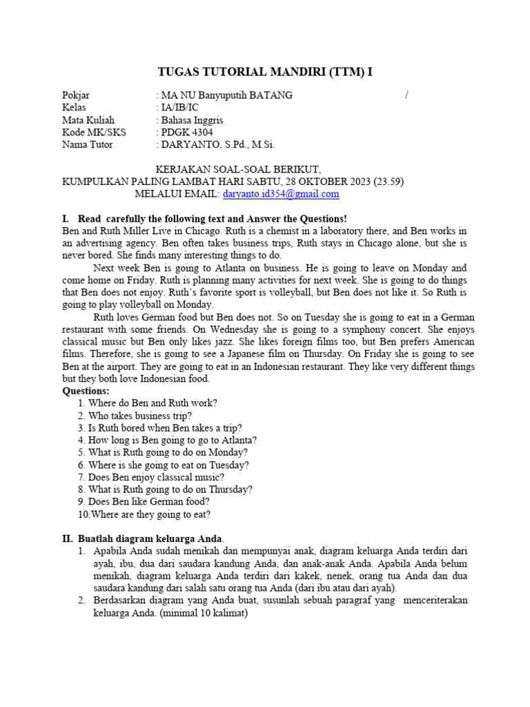 Tugas Tutorial Mandiri.i Oke | PDF