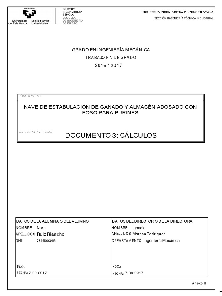 Documento 3 Cálculos | PDF | Techo | Clima