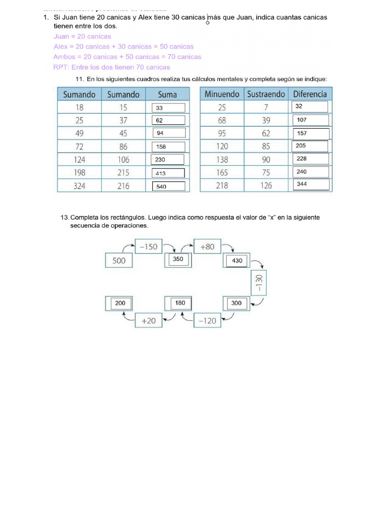 TAREA DE MATE | PDF