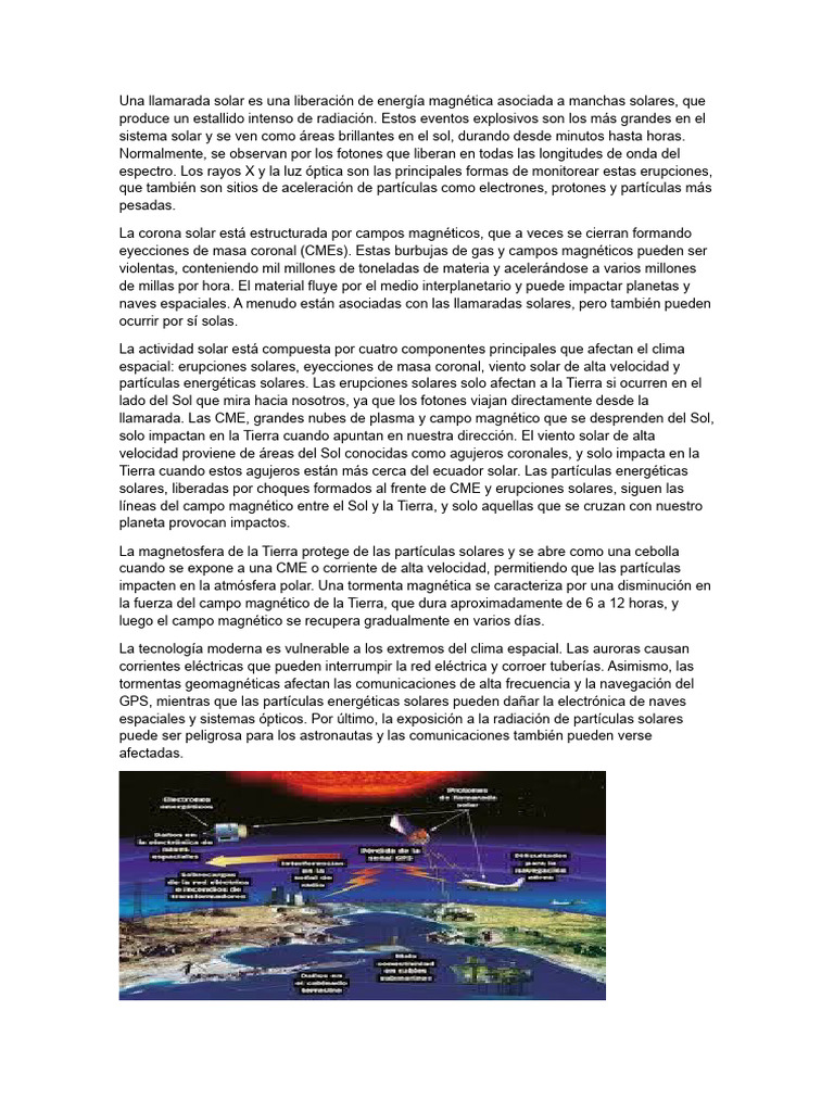 Llamarada Solar | PDF | Erupción solar | Dom