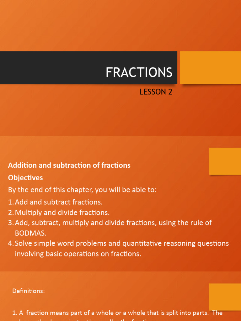 Eco 103 Fractions | PDF