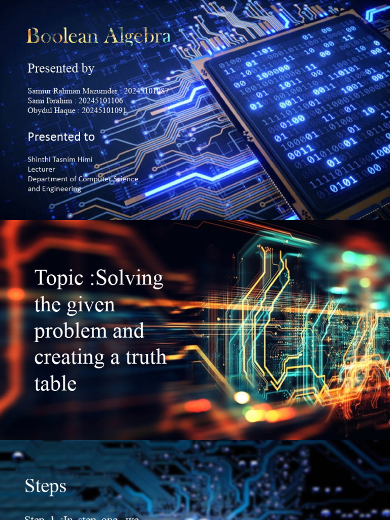 1.Boolean Algebra | PDF | Applied Mathematics | Logic