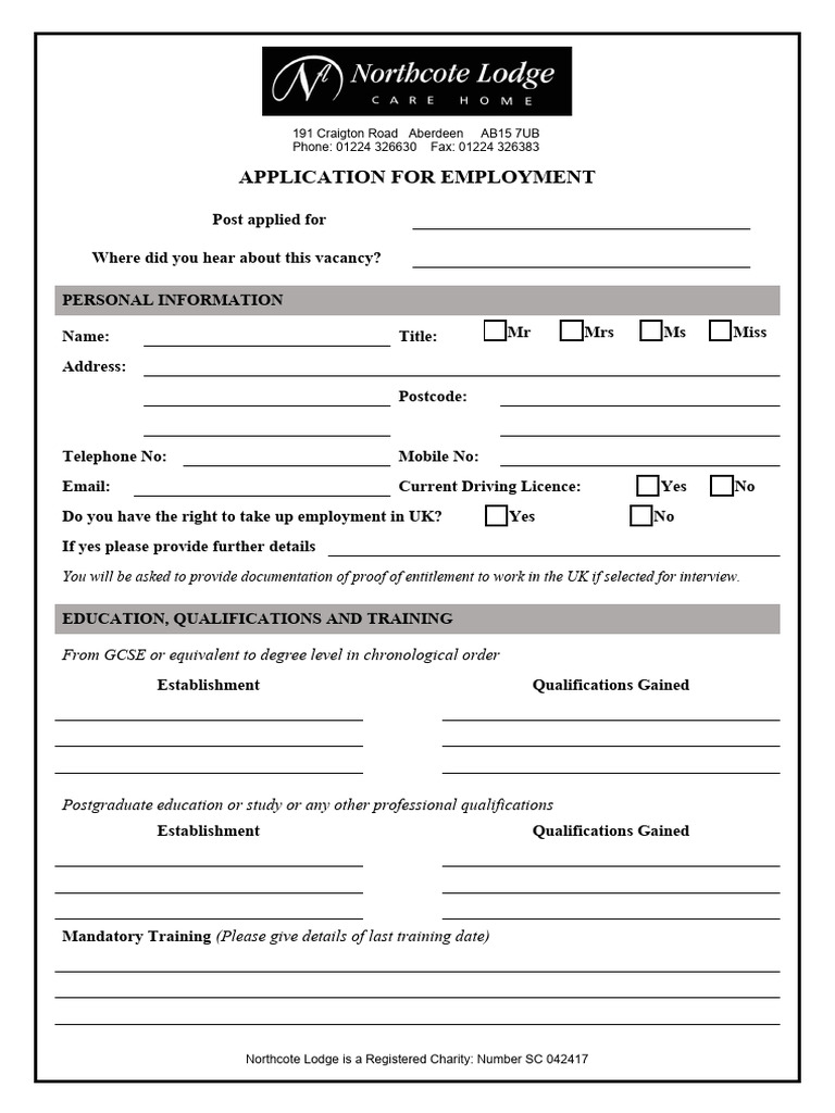 New Application Form | PDF | Criminal Record | Justice
