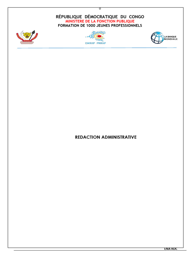 Rédaction Administrative : Guide Pratique | PDF | Phrase | Écriture ...