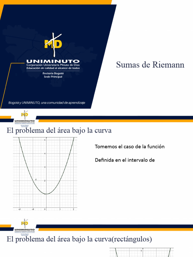 Sumas de Riemann | PDF