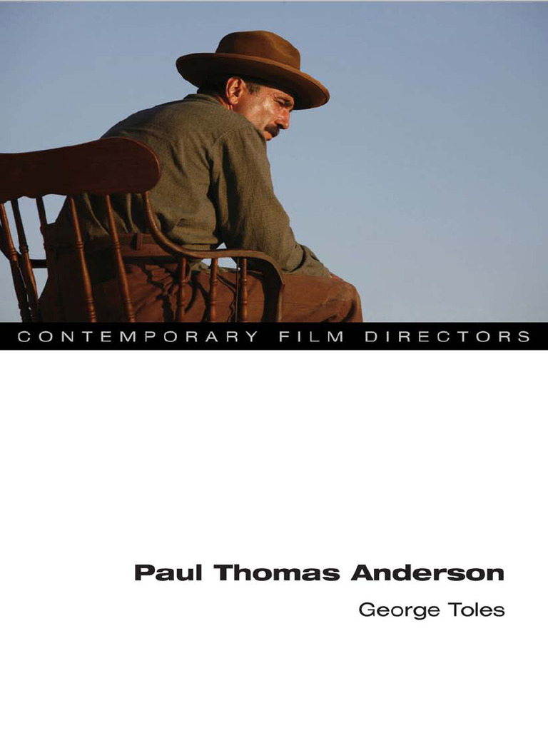 (Contemporary Film Directors) George Toles - Paul Thomas Anderson ...