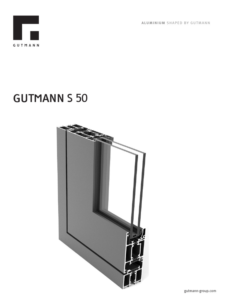 Gut Ann S 50: Aluminium Shaped by Gutmann | PDF | Window | Door