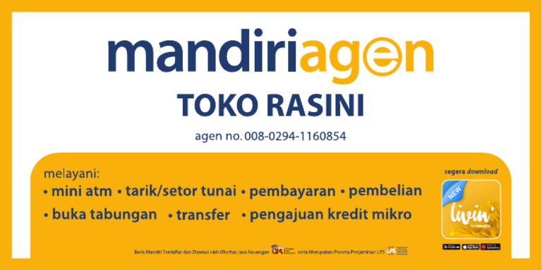 Spanduk Mandiri Agen 2X1m | PDF