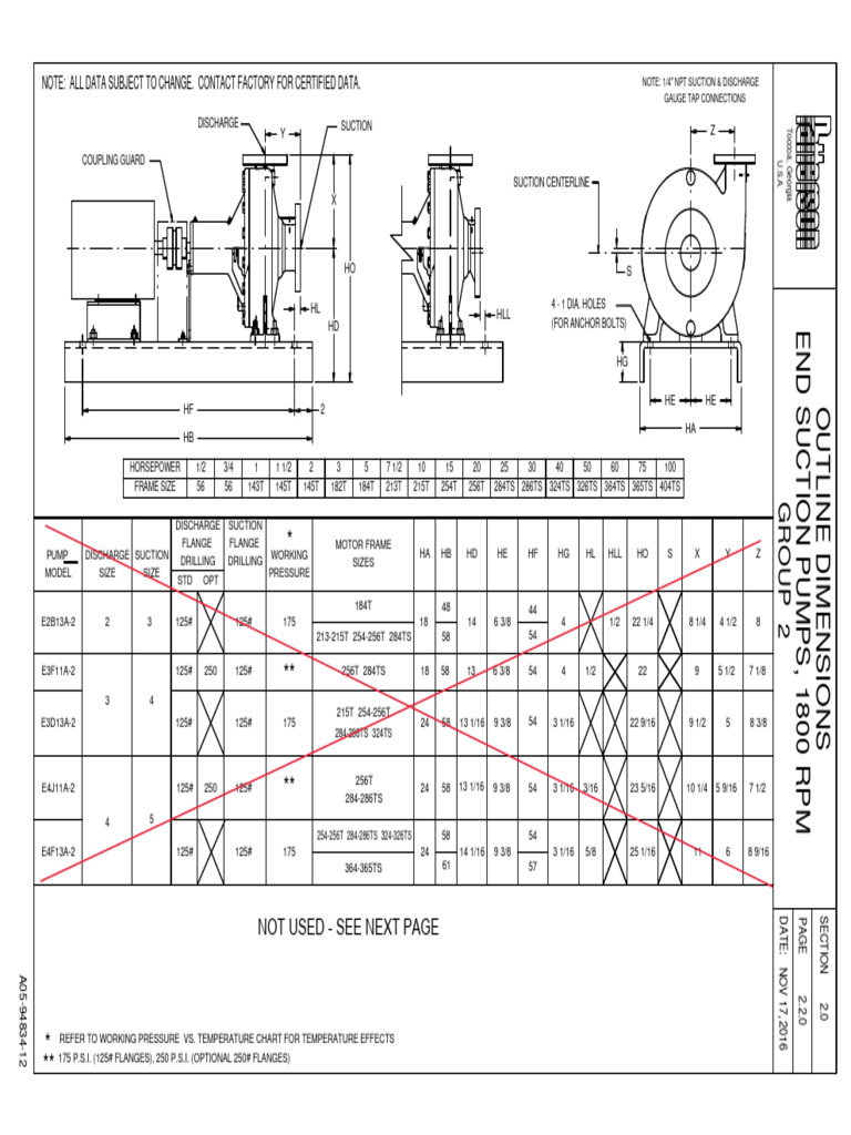 CHWP & COWP Physical Dimension | PDF | Chemical Engineering ...