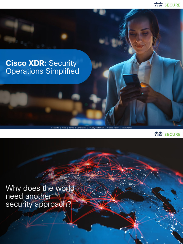 Cisco XDR Security Operations Simplified | PDF | Security | Computer Security