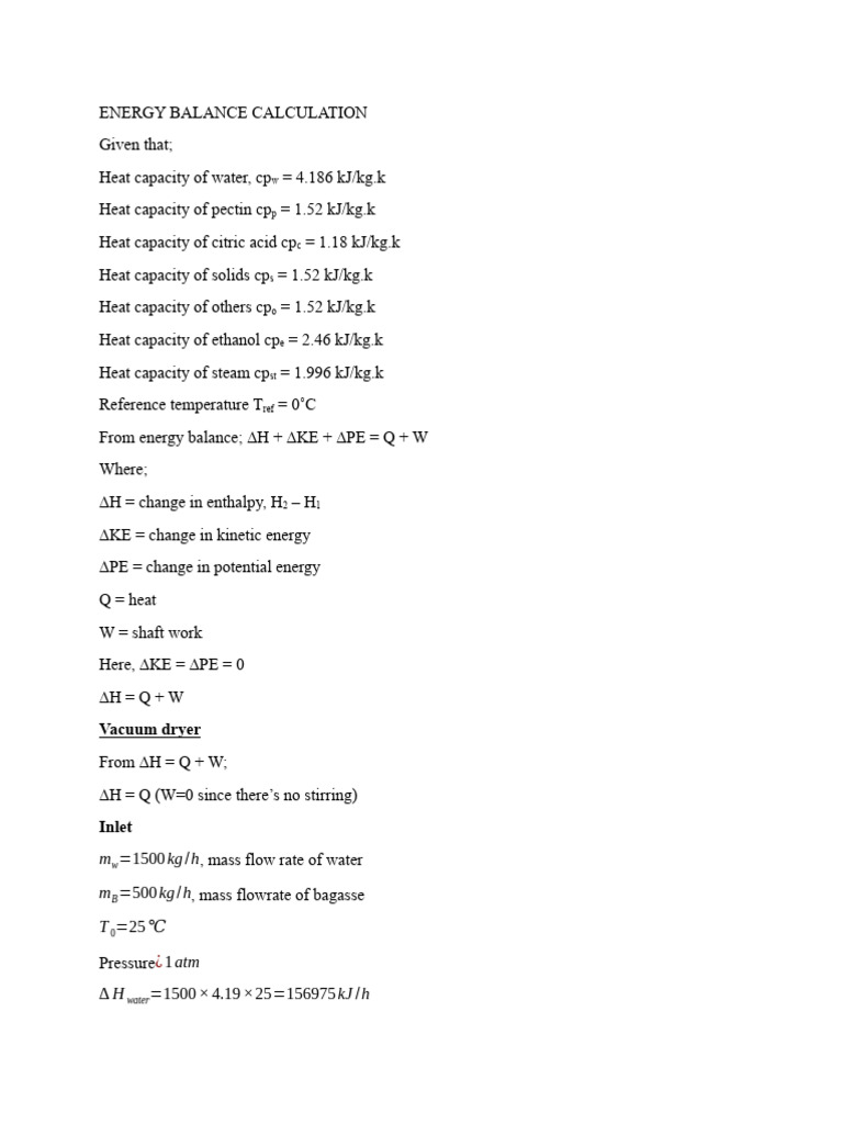 Appendix Energy | PDF | Heat Capacity | Heat