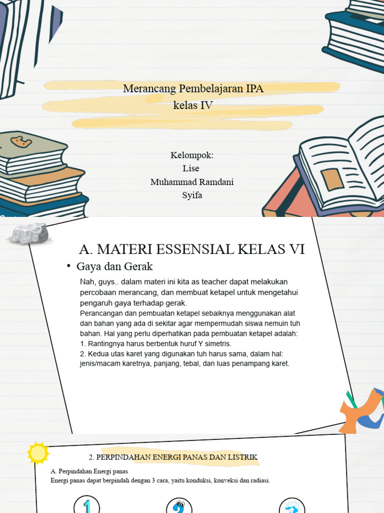 Merancang Pembelajaran IPA Kelas IV | PDF