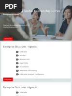 Chart of Organizational Structure in Oracle EBS | PDF