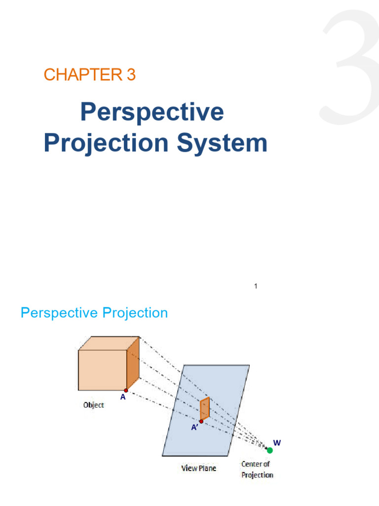 PST 3 - Perspective Projection | PDF | Visual Perception | Perspective ...
