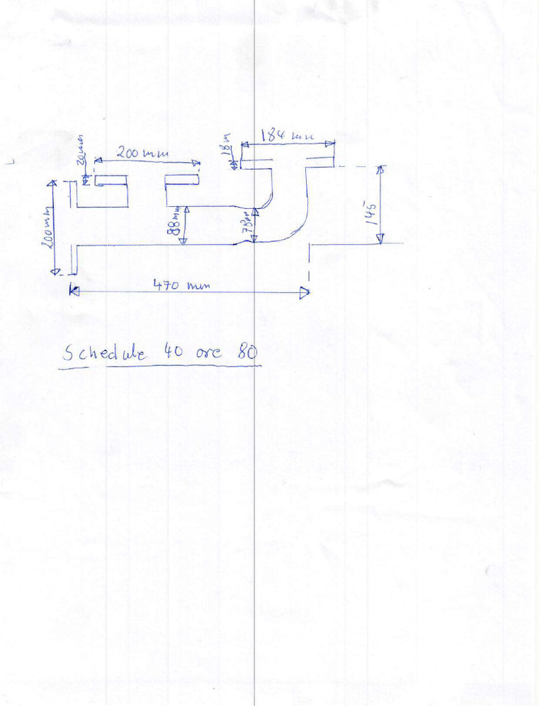 Seawater pipe at fire pump drawing. | PDF