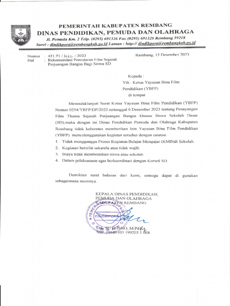 Rekom Bina Film | PDF