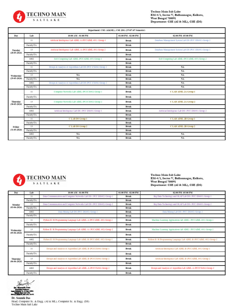 Student End Sem 2024 Practical Routine (1) | PDF | Machine Learning | Artificial Intelligence