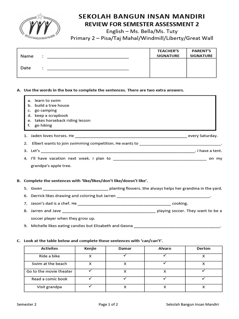 Eng-p2-Review For Sa - May 2024 | PDF