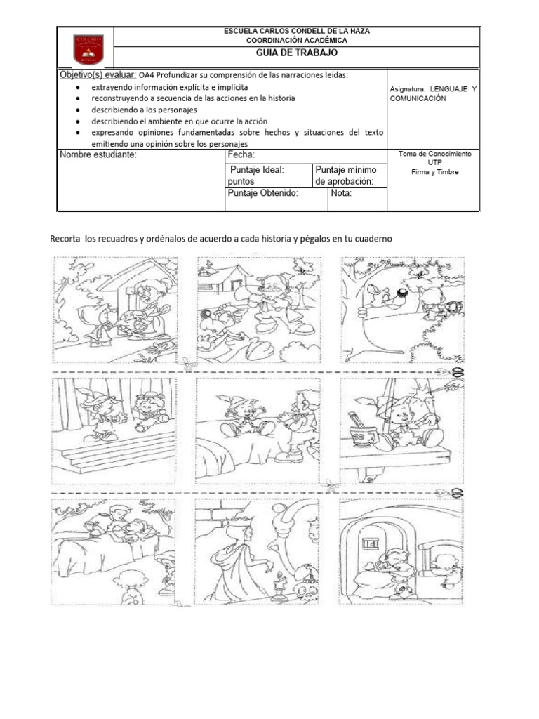 Guia de Orden Cronológico | PDF