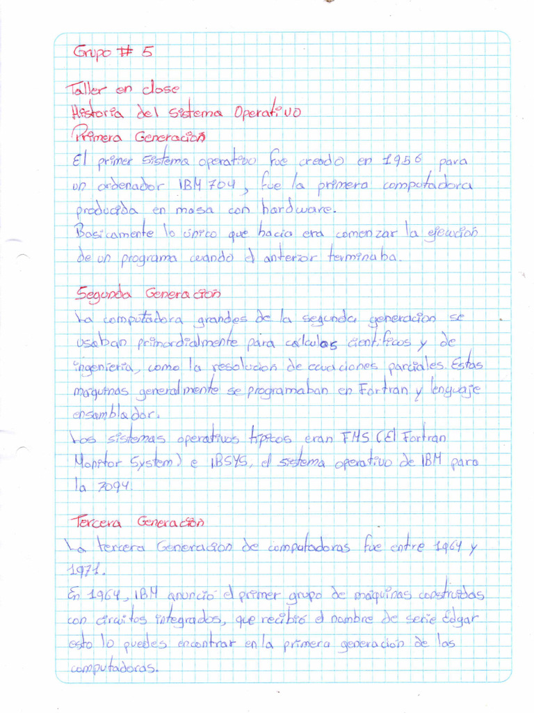 Historia Del Sistema Operativo | PDF Historia Del Sistema Operativo | PDF