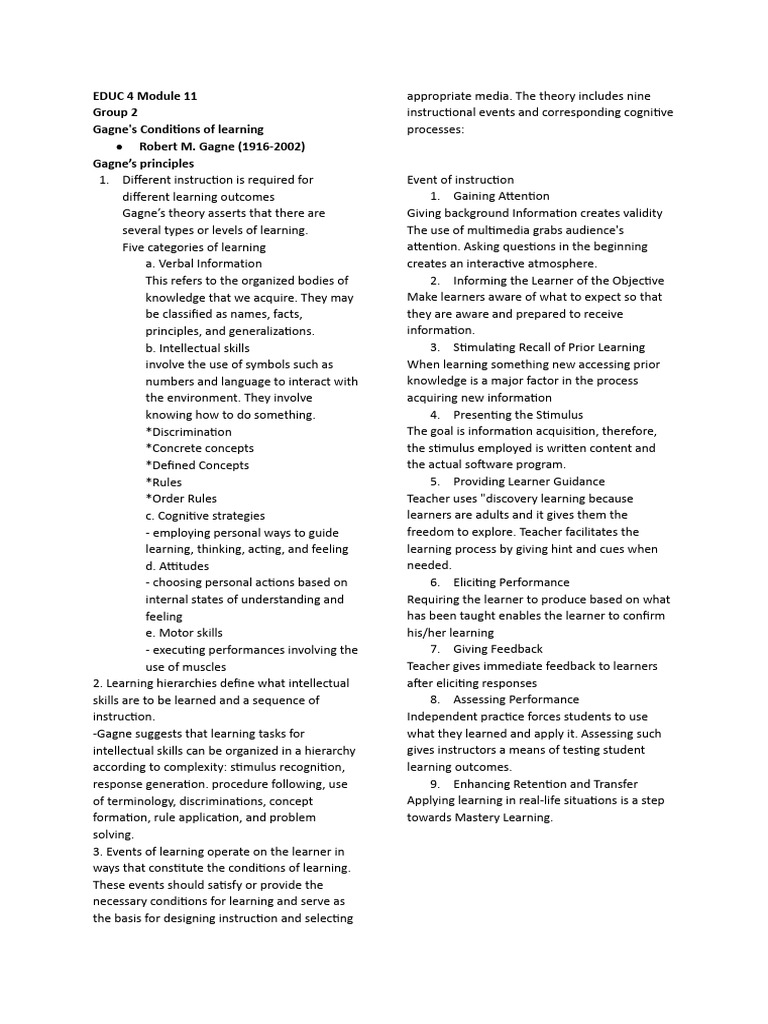 fact-sheet-educ-4-1 | PDF | Learning | Cognition