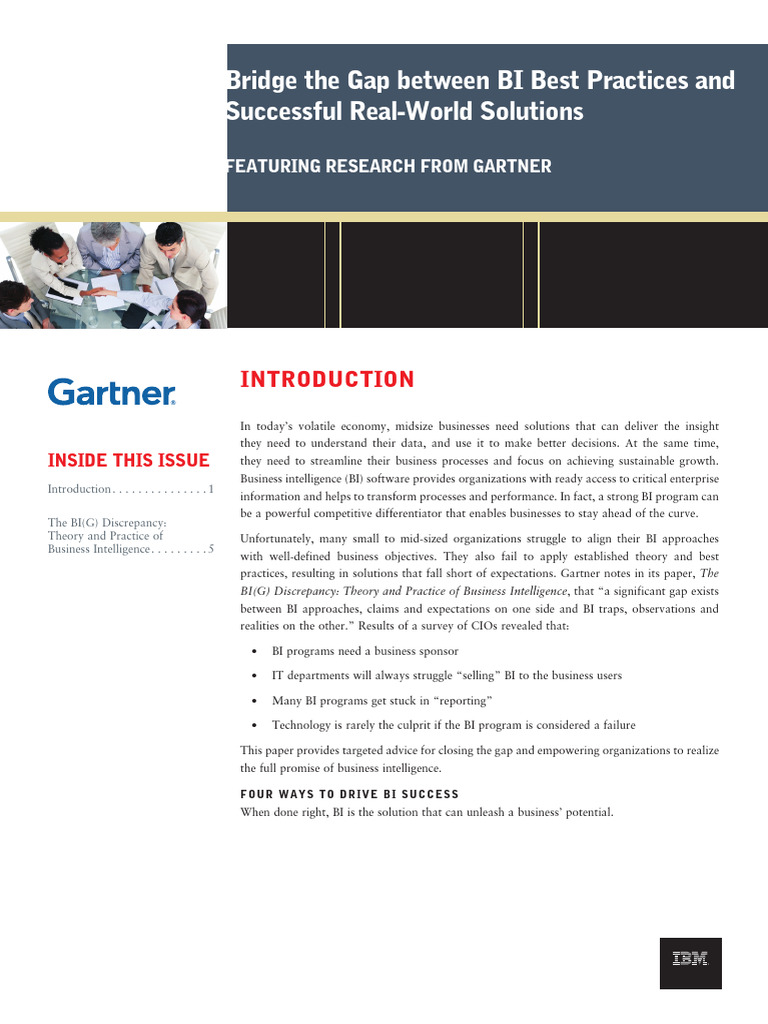 BI Best Practice | PDF | Business Intelligence | Databases