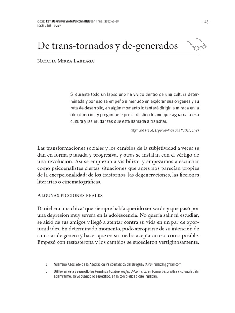 Natalia Mirza | PDF | Psicoanálisis | Jacques Lacan