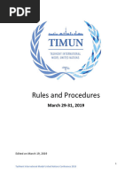 Model UN Terminology Explained | PDF | Committee | United Nations