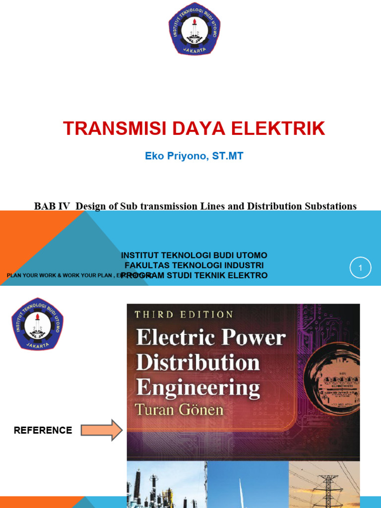 14 - Transmisi Daya Electric 25 May 2024 Design Substation | PDF ...
