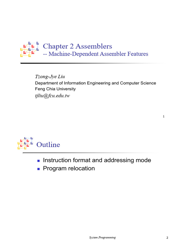 Sp2 2 Assembler Machine Dependent Assembler Features Pdf Assembly Language Office Equipment