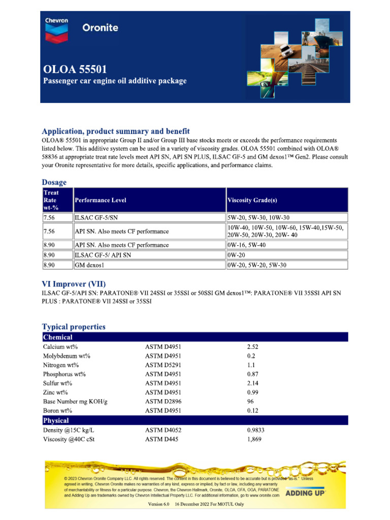 PDS - Oloa 55501 | PDF