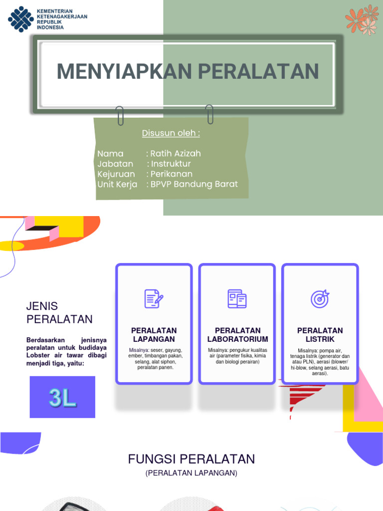 Menyiapkan Peralatan | PDF