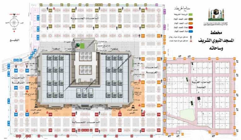 Masjid Nabawi Map | PDF