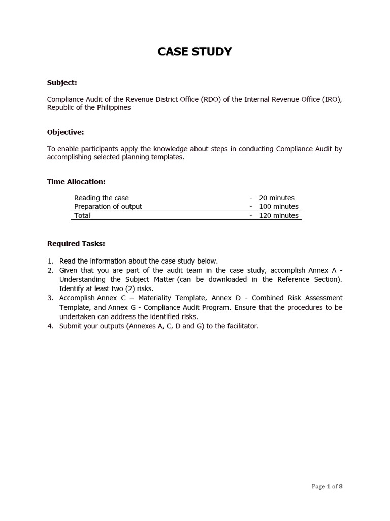 S3_CASE-STUDY | PDF | Value Added Tax | Taxes