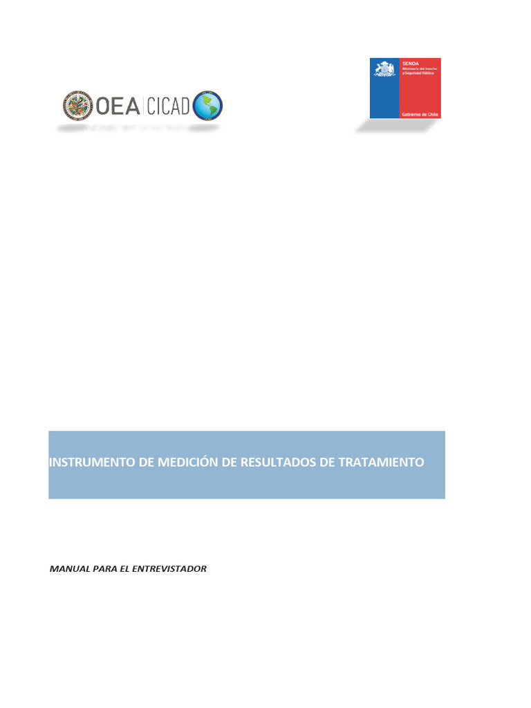 Manual Aplicación Instrumento IRT e Instrumento | PDF | Calendario | Medición