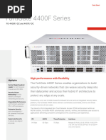 FortiGate 400F Datasheet | PDF | Security | Computer Security
