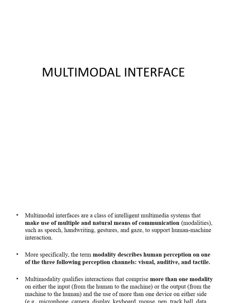 KMU1053 Multimodal Interface Sem12021 | PDF