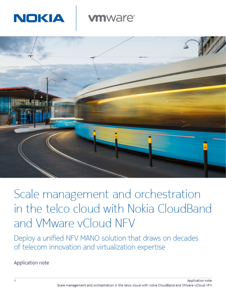 Nokia CloudBand & VMware VCloud NFV Application Note en | PDF | Cloud ...