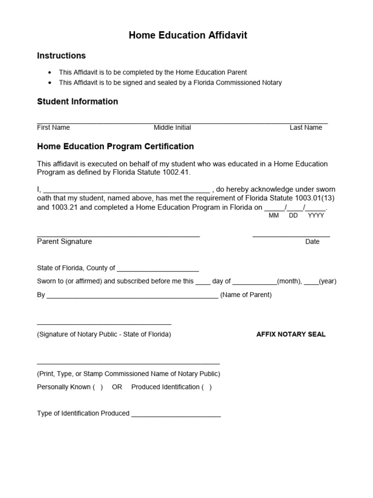 AFFIDAVIT For HS Completion | PDF | Social Science