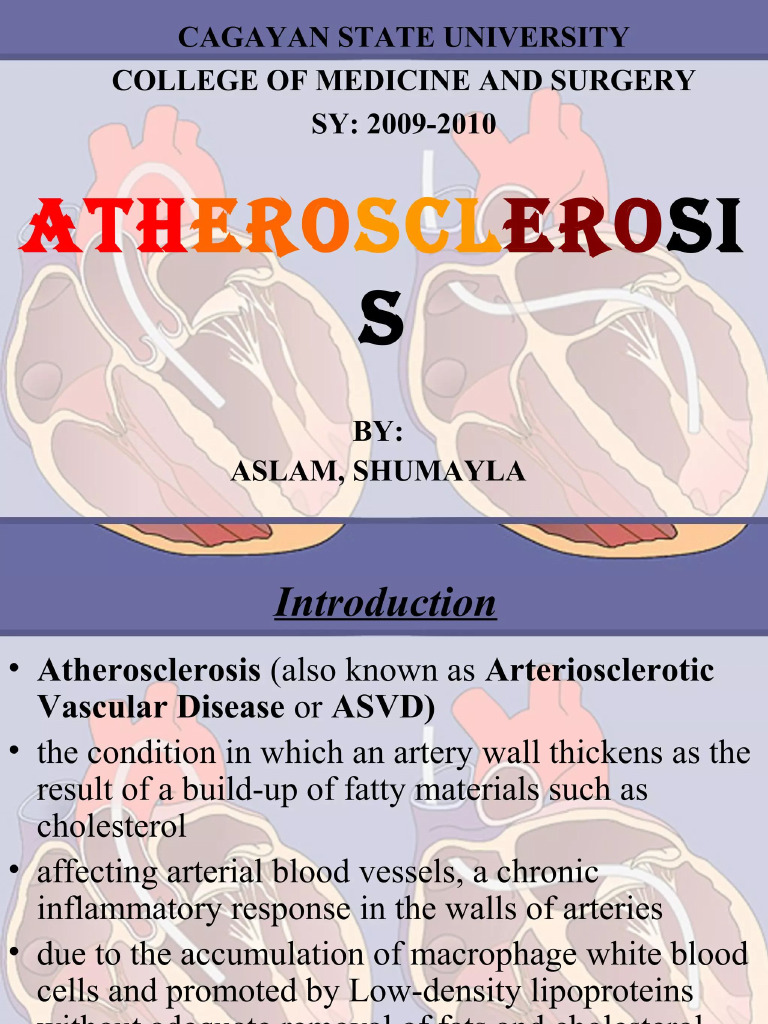 Atherosclerosis | PDF