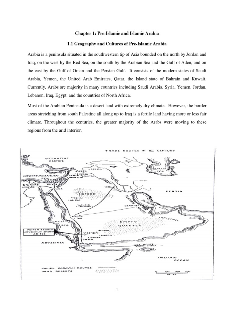 Pre-Islamic Arabia and Origins of Islam | PDF | Arabian Peninsula | Ali
