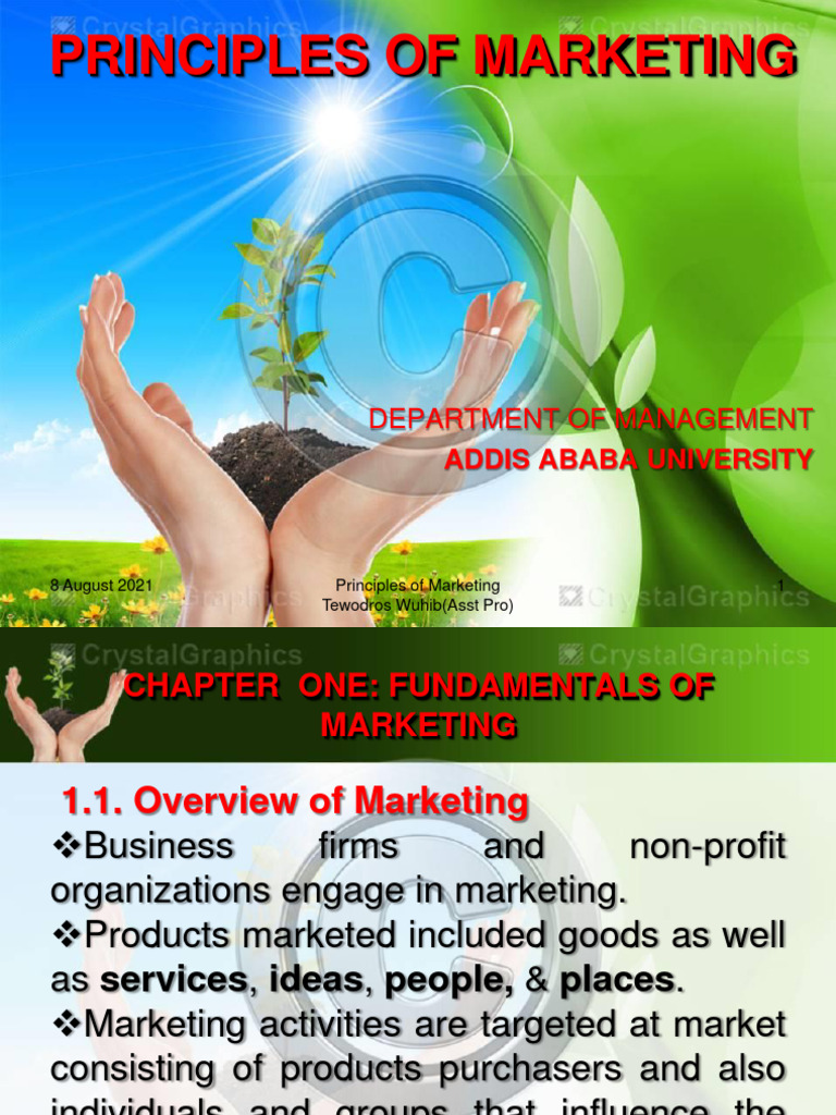 Principles of Marketing Chapter 1 | PDF | Marketing | Demand