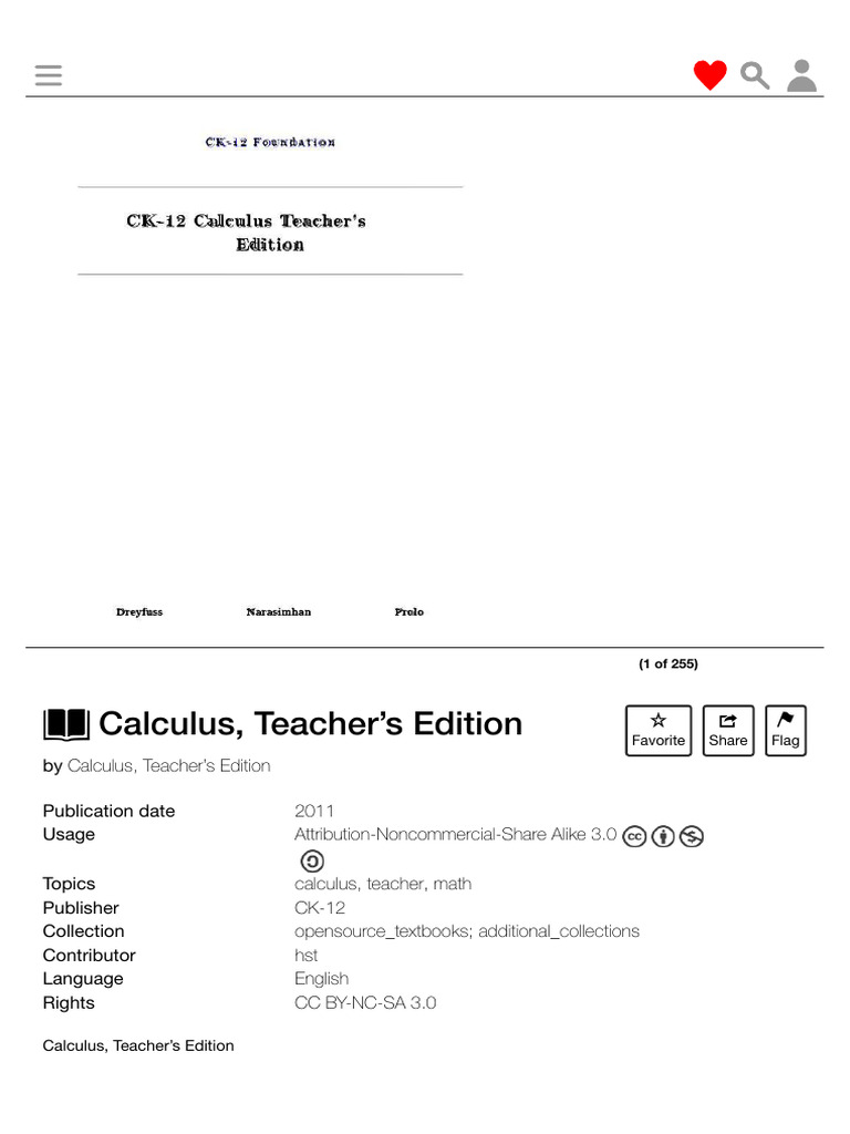 Calculus Summarized | PDF | Creative Commons License | Social ...