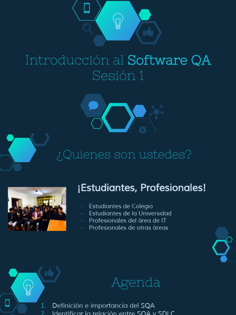 Sesion 1 - Introducción Al SQA | PDF | Pruebas de software | Calidad (comercial)
