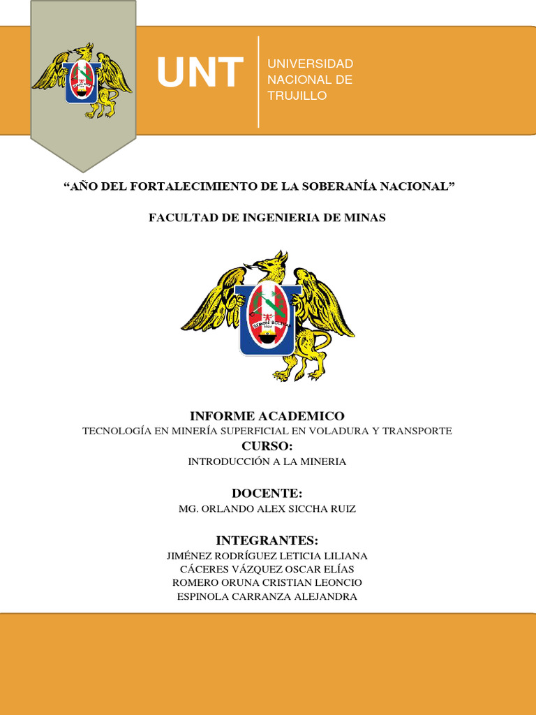 Informe Intro - Mineria G5 | PDF | Minería | La contaminación del agua