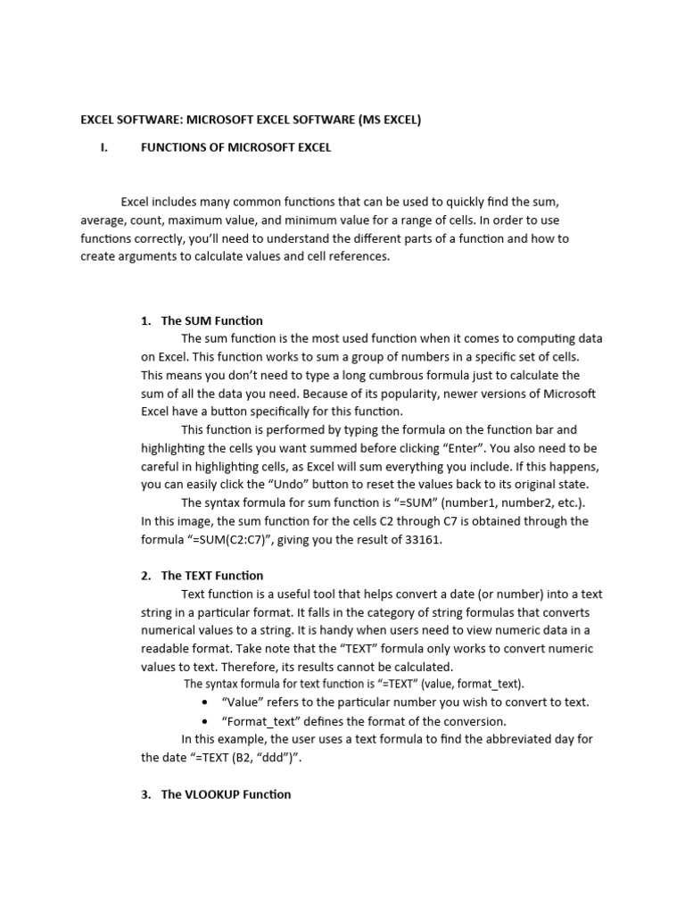 PRESENTATION 3 | PDF | Microsoft Excel | Window (Computing)