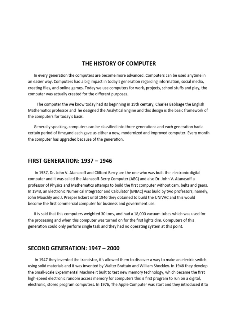 PRESENTATION 4 | PDF | Computer Hardware | Computing