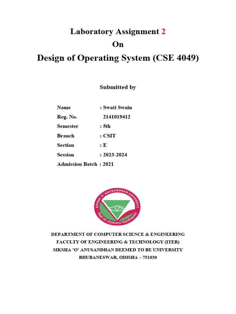 LAB 2 | PDF | Command Line Interface | Computer File